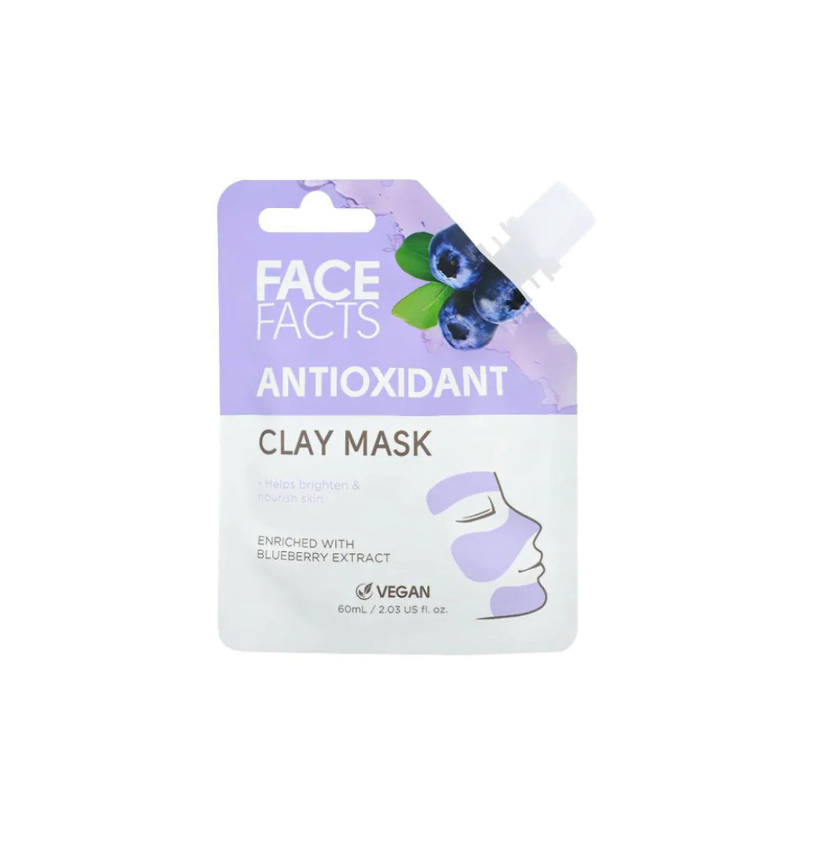 Face Facts Antioxidant Clay Mask - 60ml | Allofbeauty