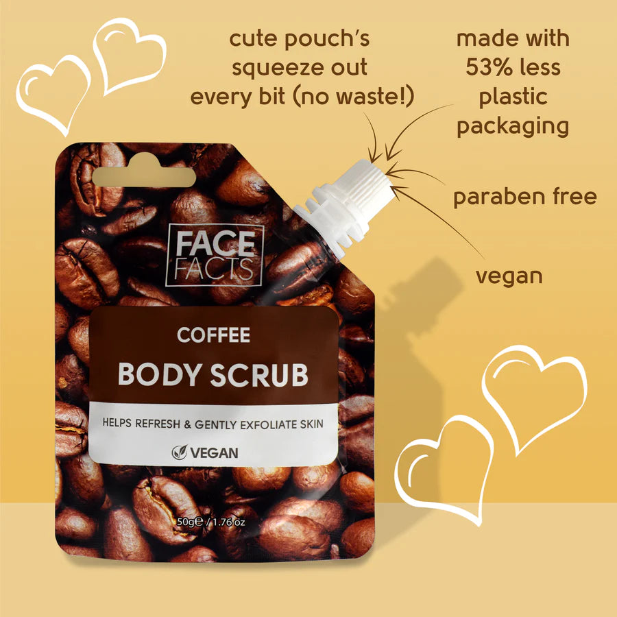 Face Facts Coffee Body Scrub - 50ml | Allofbeauty